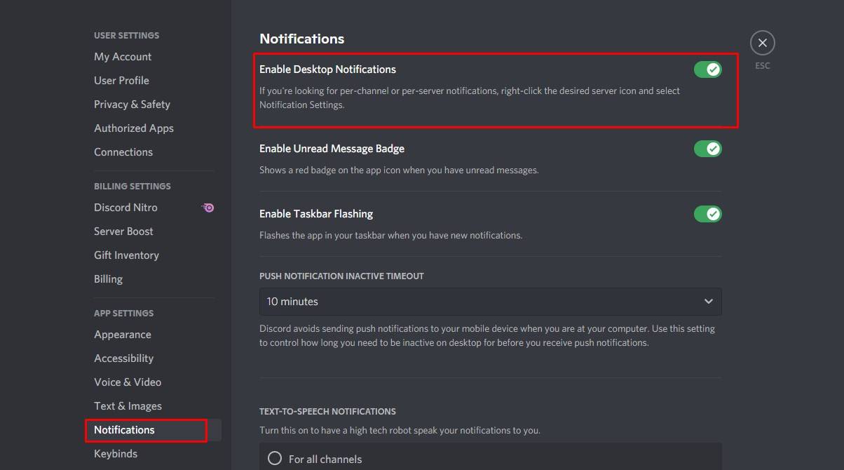 Discord Desktop Notifications Not Working - Enjoytechlife