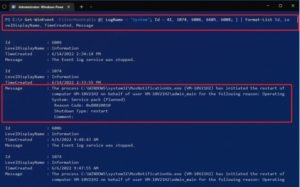 How To Check Why Windows Restarted - Enjoytechlife