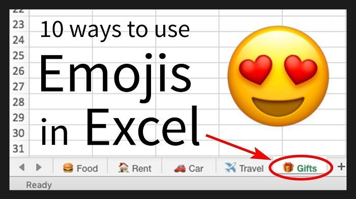 How to Insert Emojis in Excel Spreadsheets (6 Easy Ways) - Enjoytechlife