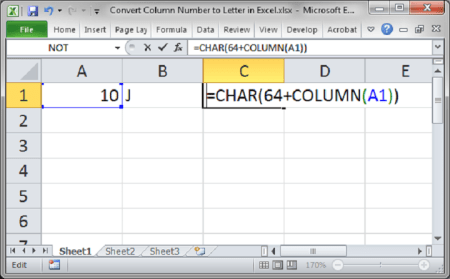 Unveiling the Magic: Mastering the Excel Get Column Letter Function - Enjoytechlife